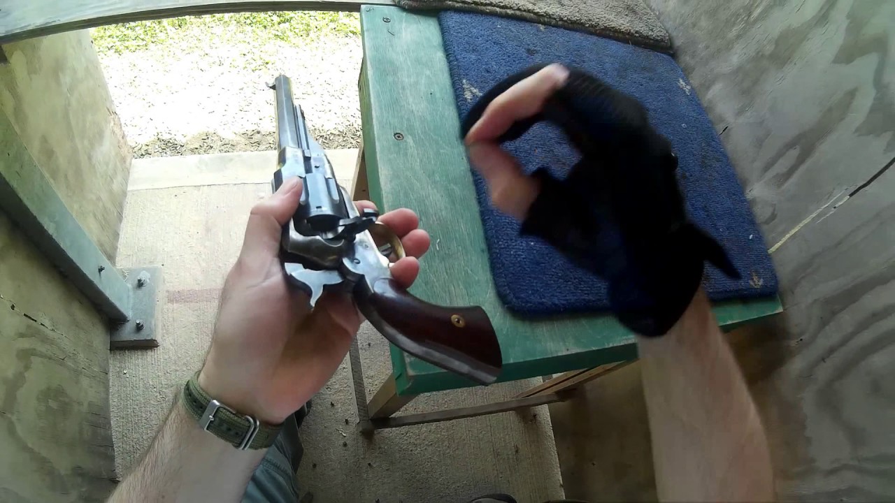 Anvil Muzzle-Loading Nitro Conversion Revolver - YouTube