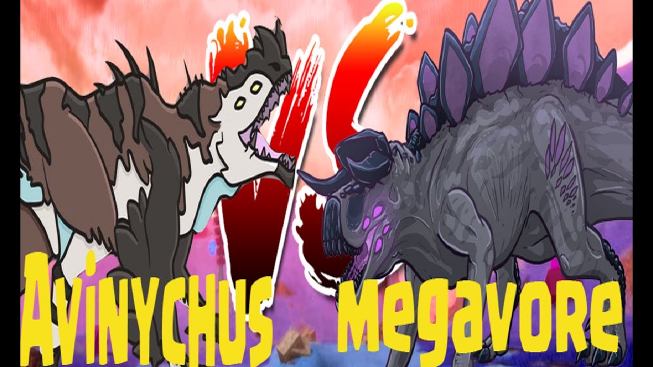 Roblox Dinosaur Simulator - Megavore VS Avinychus - YouTube