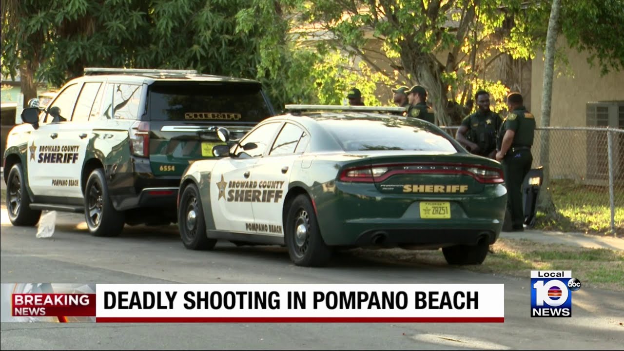 Fatal Pompano Beach shooting under investigation - YouTube