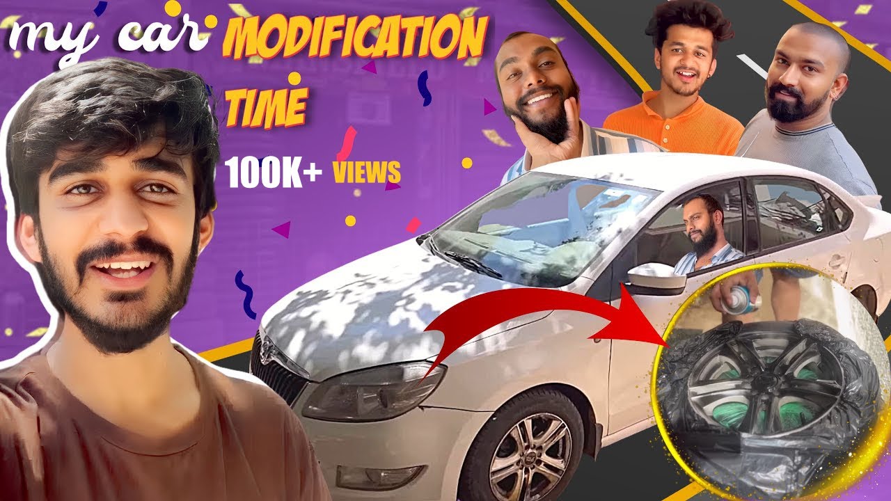My car modification time 🥰 - YouTube