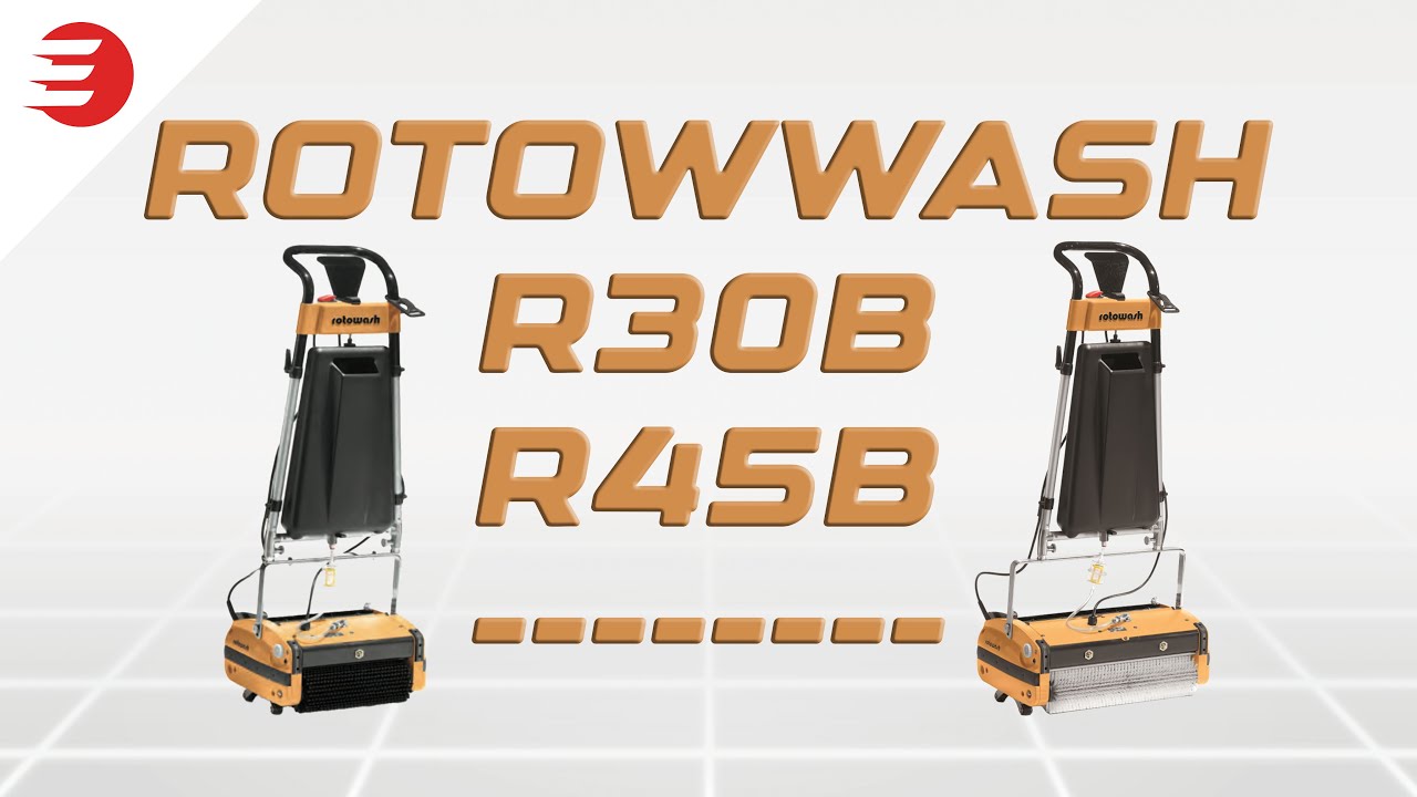 Máy làm sạch thang cuốn và thảm - ROTOWASH R30B/R45B ESC | INTECH ...