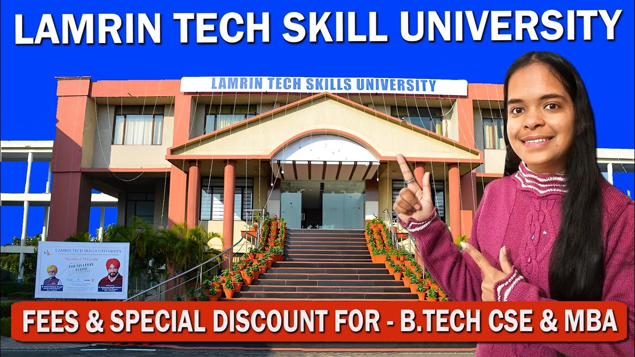 Lamrin Tech Skill University| Lamrin Tech Skill University BTech Cse ...