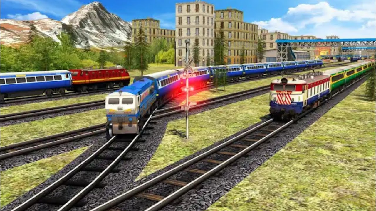 Indian Train Driving Games 3D - Railway Station Train Simulator ...