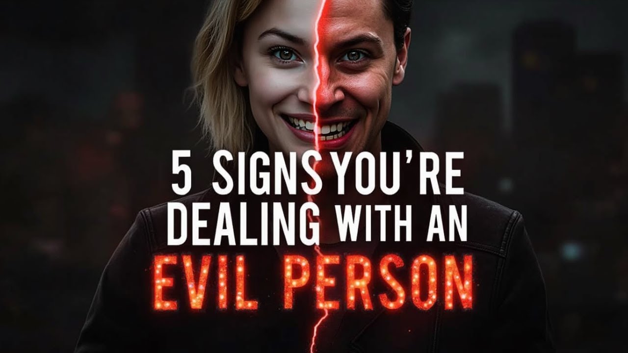 5 Chilling Signs You're Dealing With an Evil Person Based on Stoic ...
