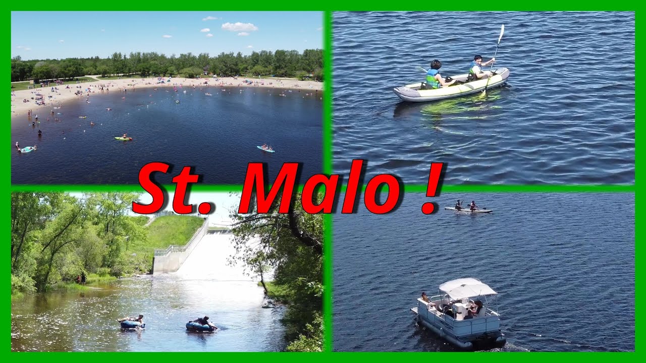 Rat River and St. Malo Lake - YouTube