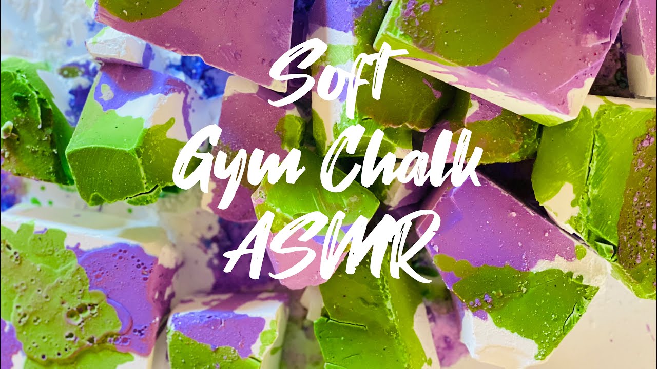 Soft Gym Chalk ASMR | Holi Powder Paste | Chalkness Monster - YouTube