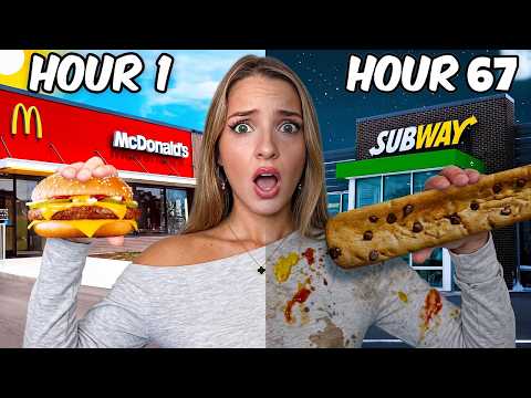 100 Hours of Fast Food... Here's What Happened | Alexa Rivera