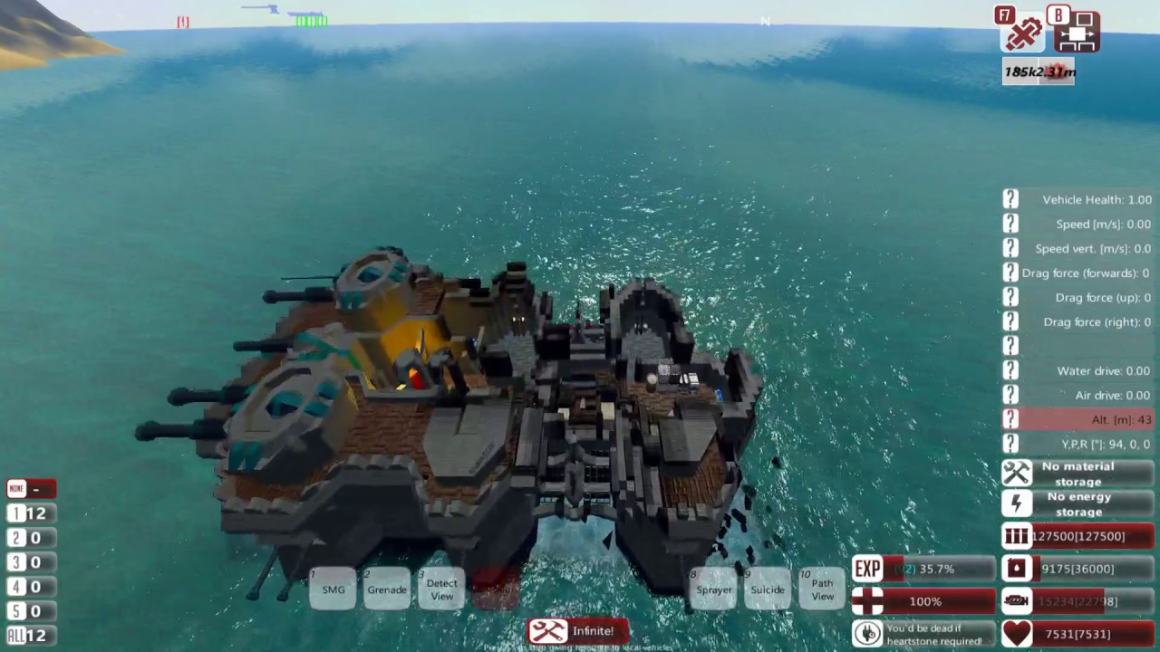 25th of April, 2017. Testing 01-A Type 500mm Guns for the Sweet Pickle ...