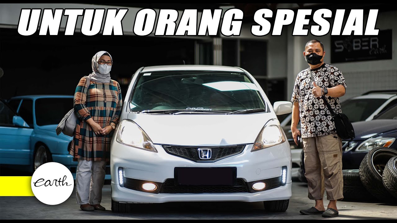 MODIFIKASI HONDA JAZZ GE8 RS JADI JAZZ GE8 RS FACELIFT LOOK TERNYATA UNTUK ORANG SPESIAL # ...