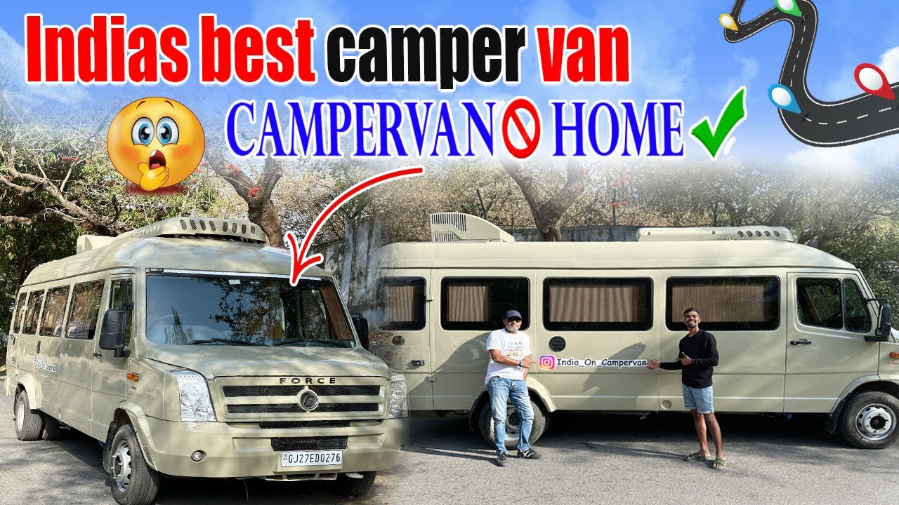 Indias best campervan (Day - 96) 🚐🇮🇳😍 l VANLIFE l INDIATRIP - YouTube