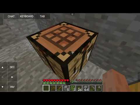🟧PARTE 2 EU E VC JOGANDO MINECRAFT JAVA PARA CELULAR. NO MUNDO "BOA NOITE" kkk fiz um banker ...