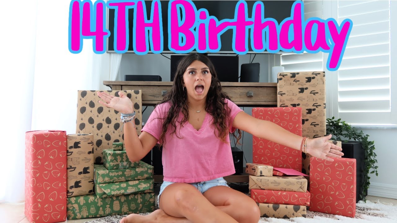 ELLIE'S 14TH BIRTHDAY CELEBRATION! OPENING PRESENTS GETTING A JETSKI ...