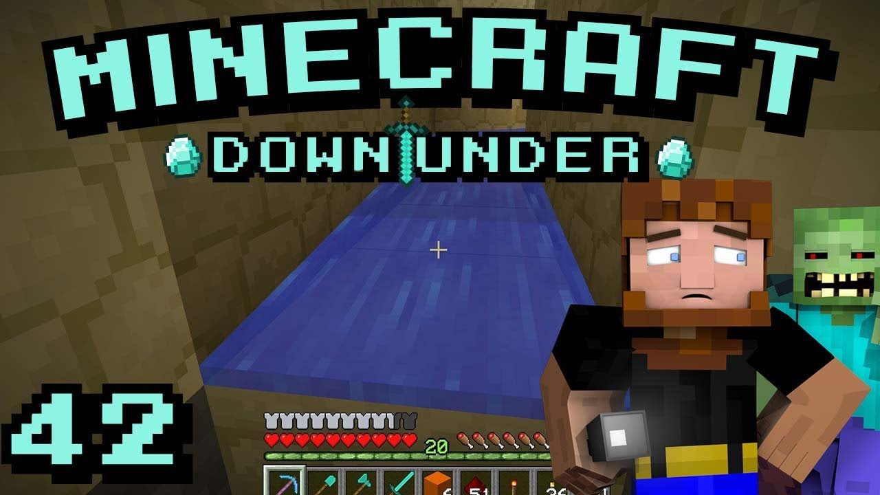 Minecraft Down Under S2 - Episode 42 - Squished and Untouchable! - YouTube