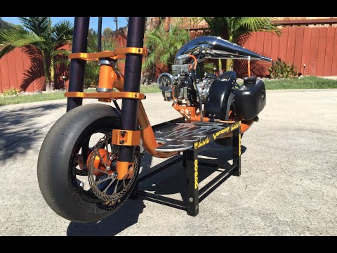 GoPed GSR60 Tangerine Dream Ped (Walk Around) - YouTube