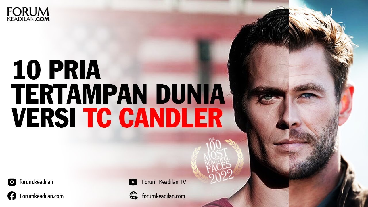 10 PRIA TERTAMPAN DUNIA VERSI TC CANDLER - YouTube