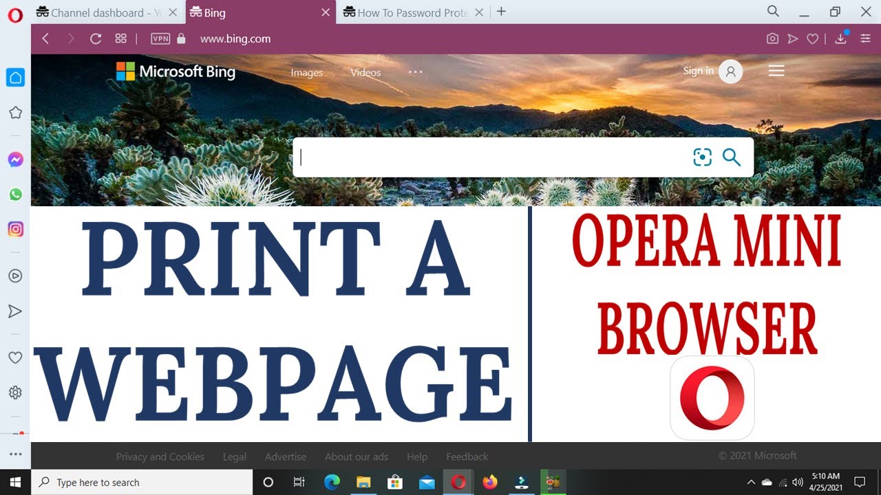 How To Print a Webpage I Web Browser Tutorials - YouTube