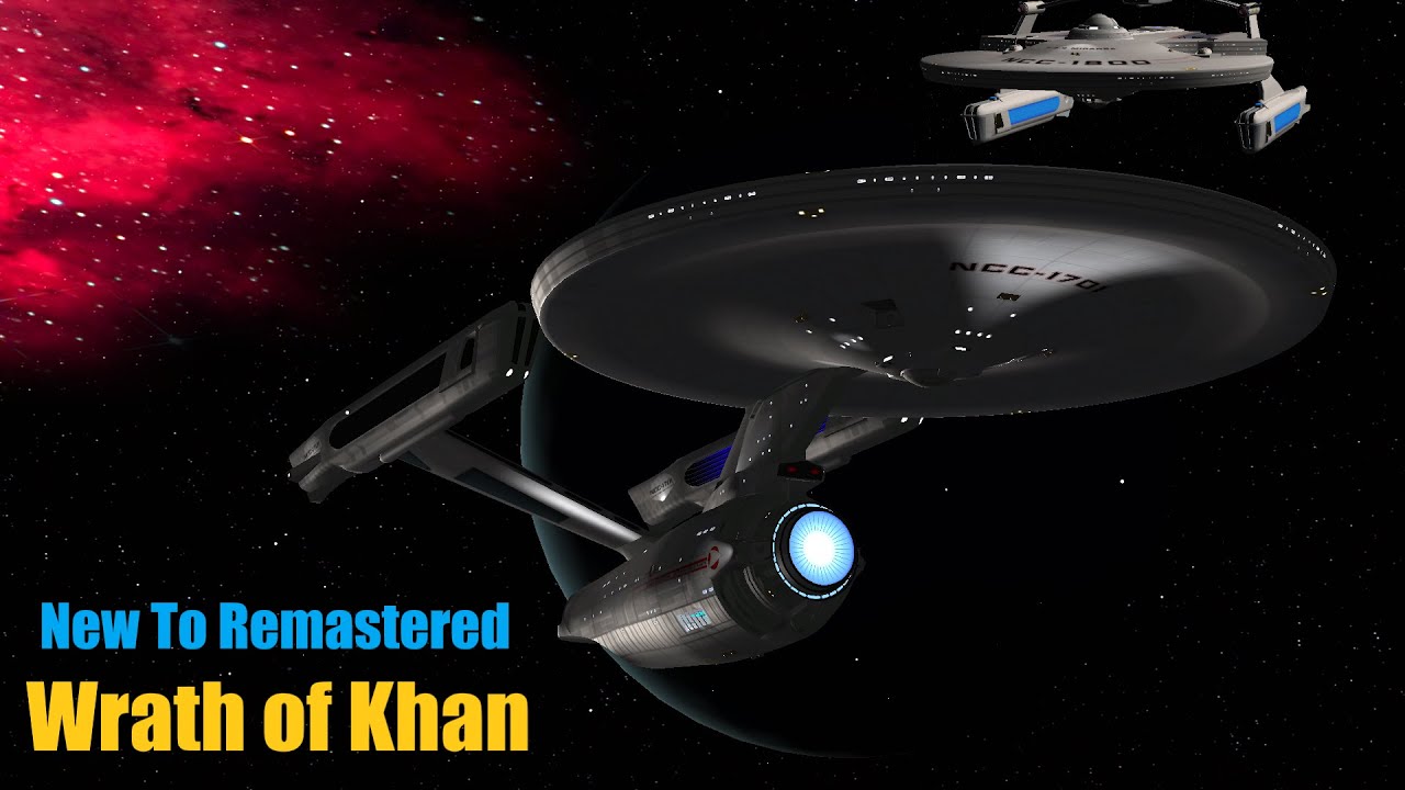 Star Trek The Wrath of Khan - Enterprise Refit VS USS Reliant - Both ...