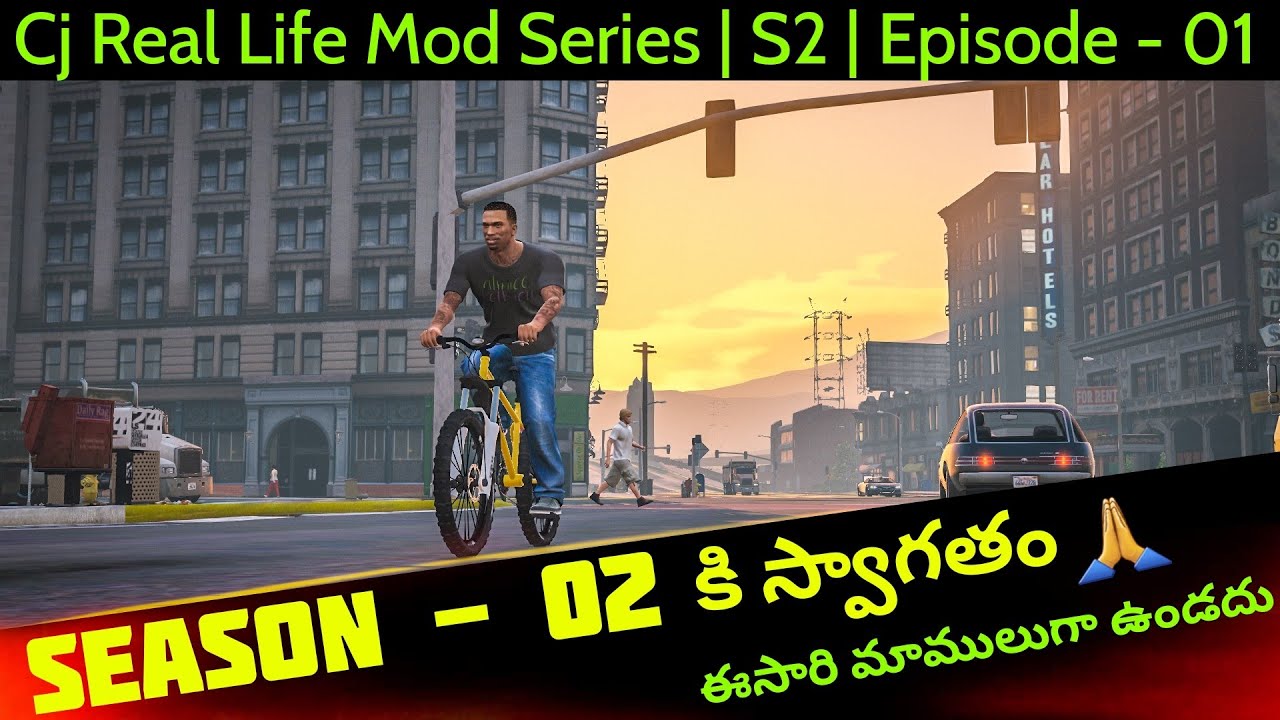 Cj Real Life Mods S2 | Episode - 01 | Back With Season - 02 | THE ...