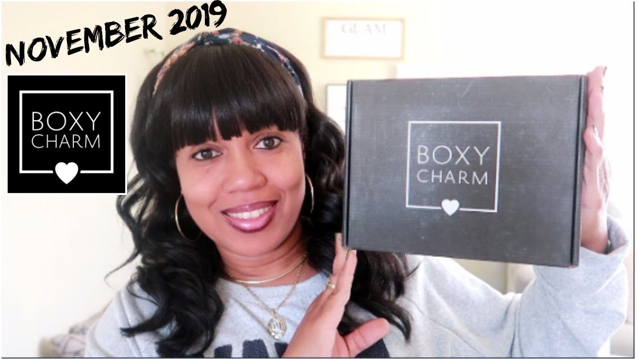 BOXYCHARM * NOVEMBER 2019 UNBOXING - YouTube