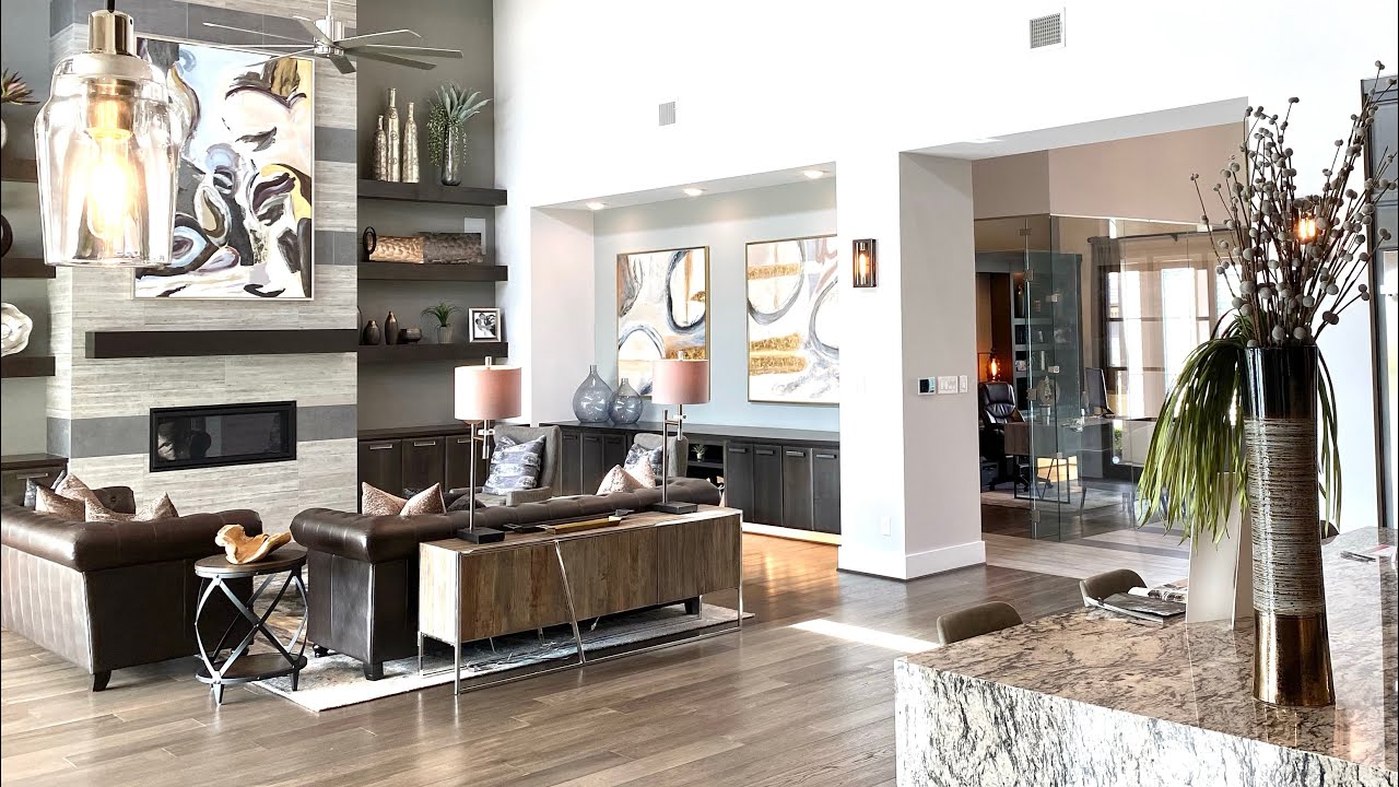 Luxury Home Tour | Tour a Custom Luxury Home with Pool | New House Tour ...