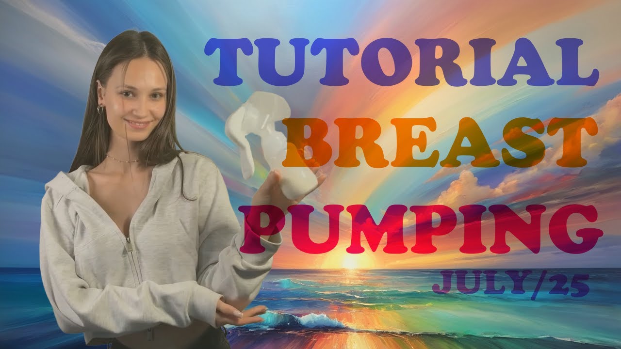 [HD JULY 25] Pump with Monica | Breast Pumping Tutorial & Tips 🩸 - YouTube
