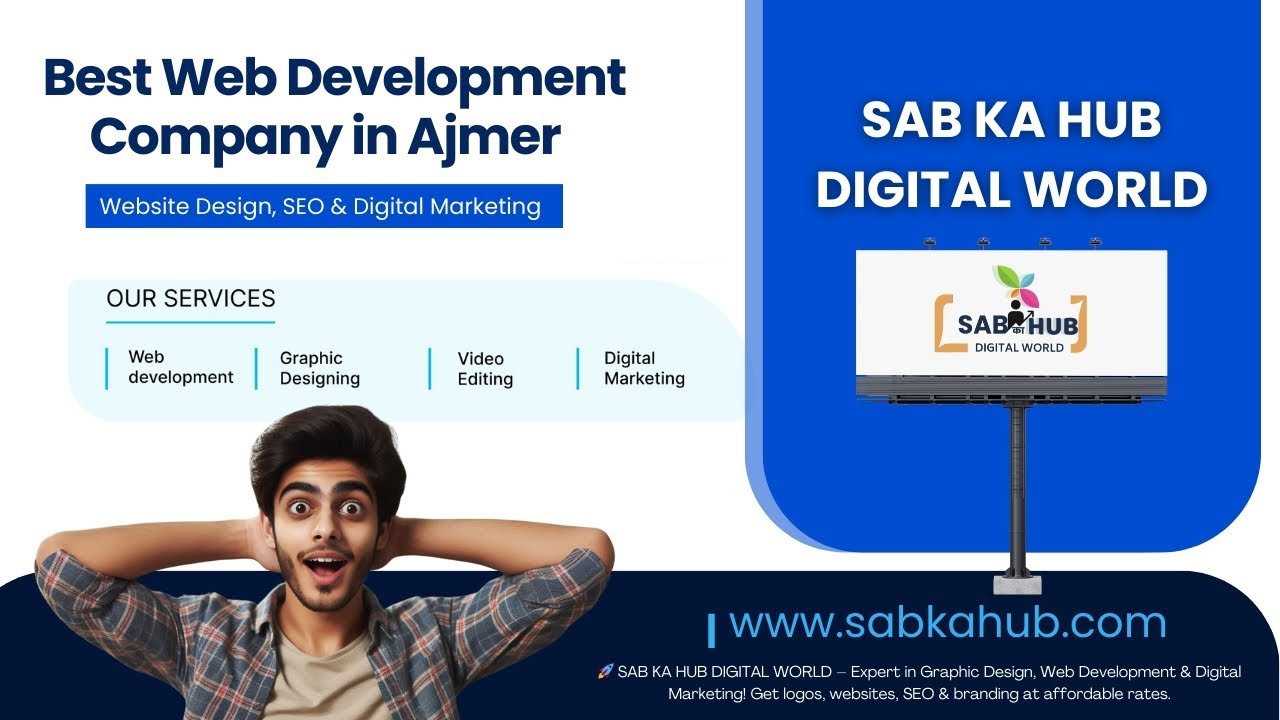 Best Web Development Company in Ajmer Website Design, SEO & Digital Marketing - YouTube