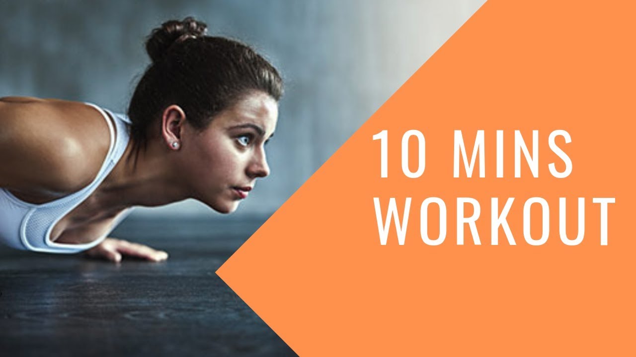 10 Minutes WORKOUT (VERY EASY TO DO) - YouTube