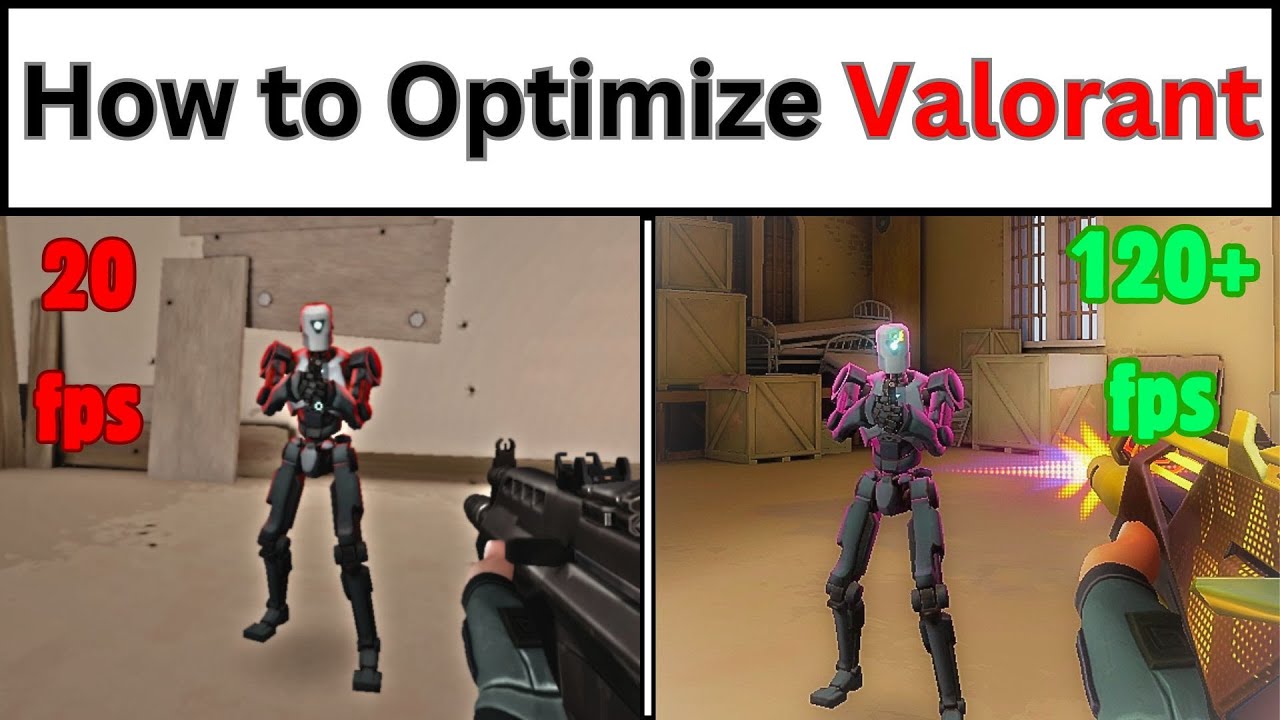How to Optimize Valorant/Low end to High end Machines - YouTube