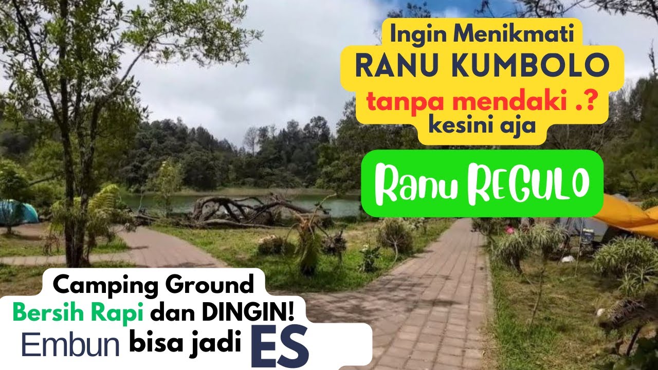 Ranu Kumbolo versi Lite - Review singkat Camping Ground Ranu Regulo ...