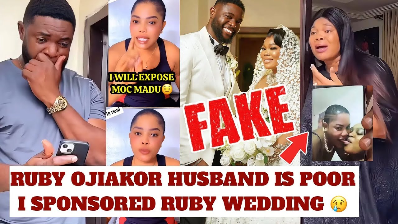 Actress Ruby Ojiakor And Husband Moc Madu Exposed For Fake Marriage And Poor Life By Ruby Sister ...