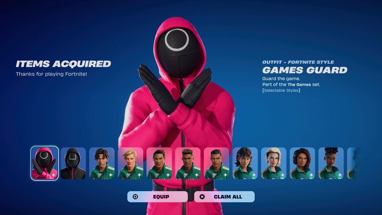 *NEW* SQUID GAMES BUNDLE, LIL' PRIZED PIGGY BANK EMOTE!! | Fortnite ...