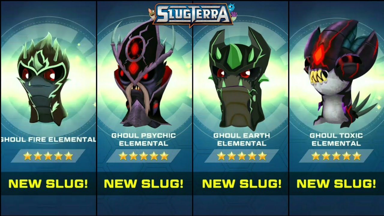 GHOUL ELEMENTAL SLUGS Gameplay💪🔥 | Slugterra Slug It Out 2 - YouTube