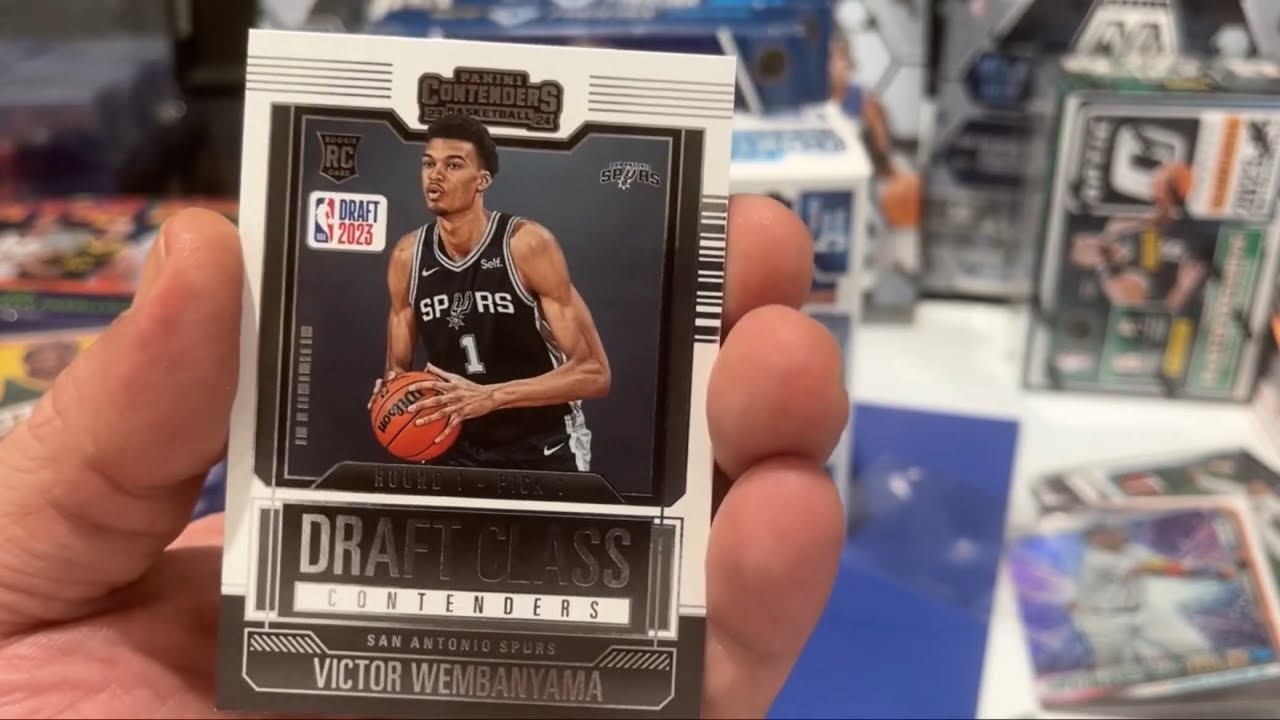 WEMBY! 2023-24 Contenders Basketball Blaster Box Rip #victorwembanyama ...