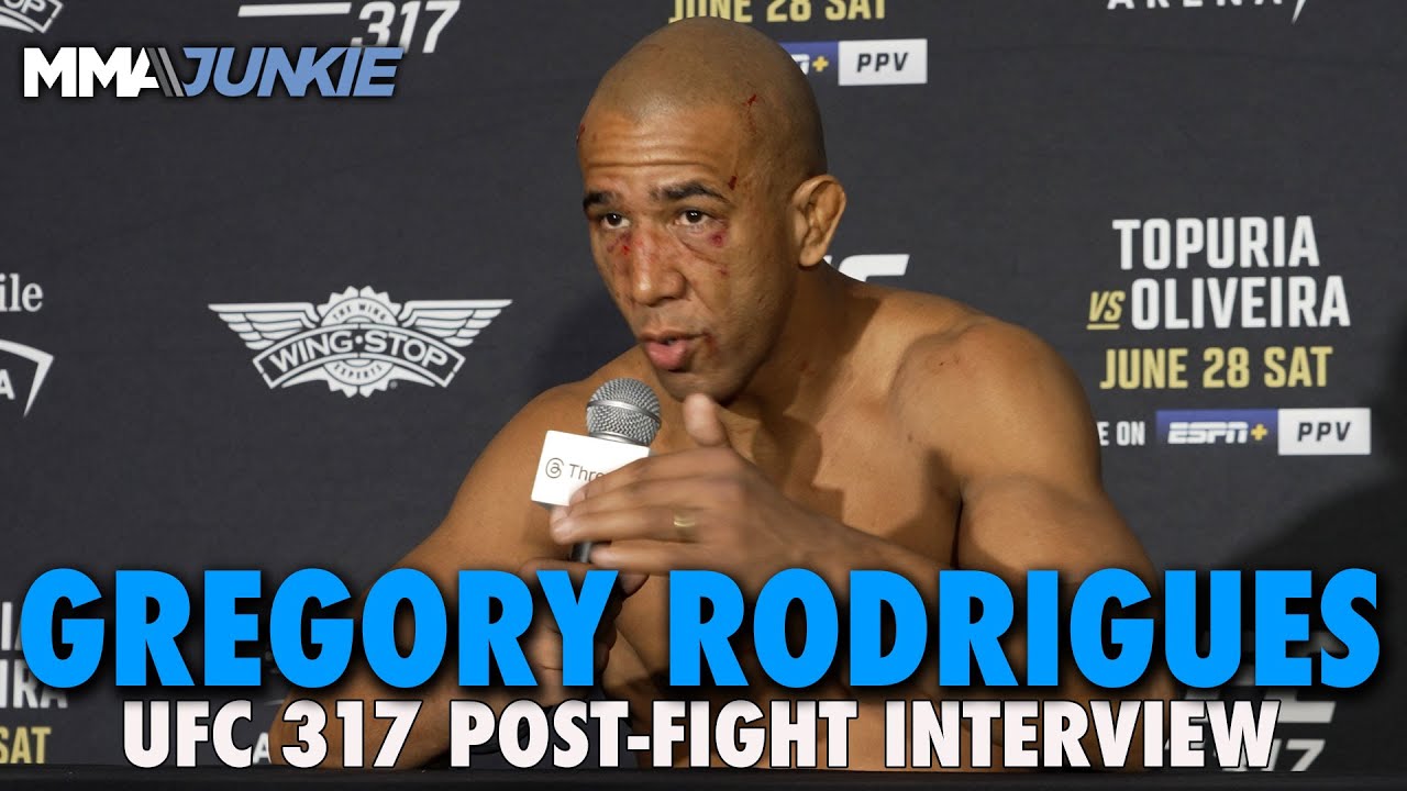 UFC 317 video: Gregory Rodrigues stiffs Jack Hermansson with scary KO