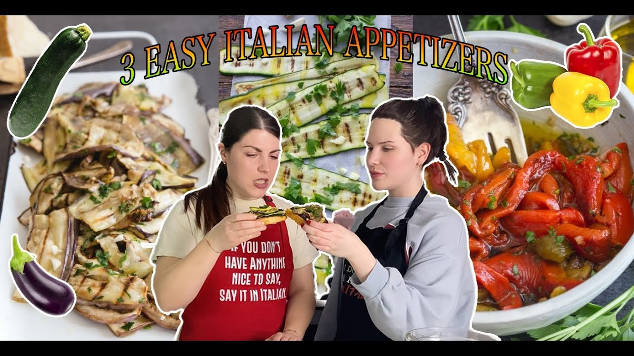 3 EASY ITALIAN APPETIZERS - Make it Clean - Love To Eat Blog