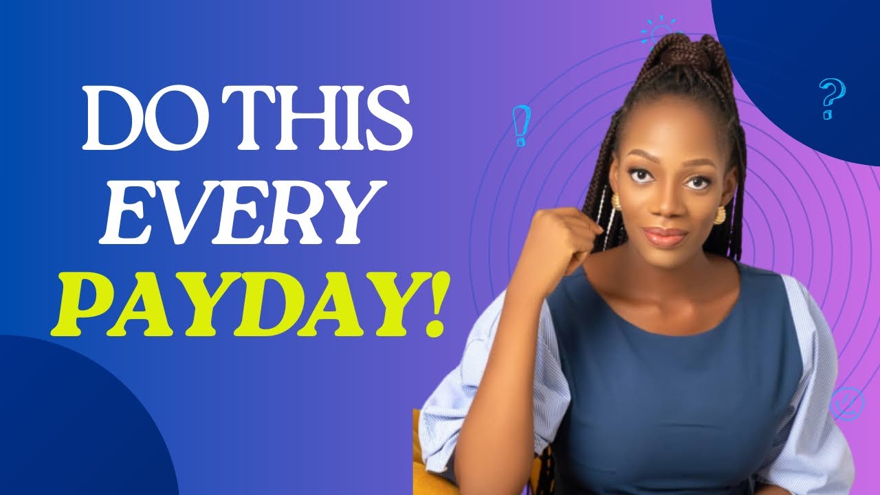 Millionaire Payday Routine Do this every time you get paid - YouTube