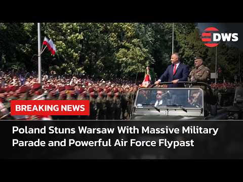 Poland Displays Military Power in Massive Warsaw Parade and Stunning Air Flypast | DWS News | AC14