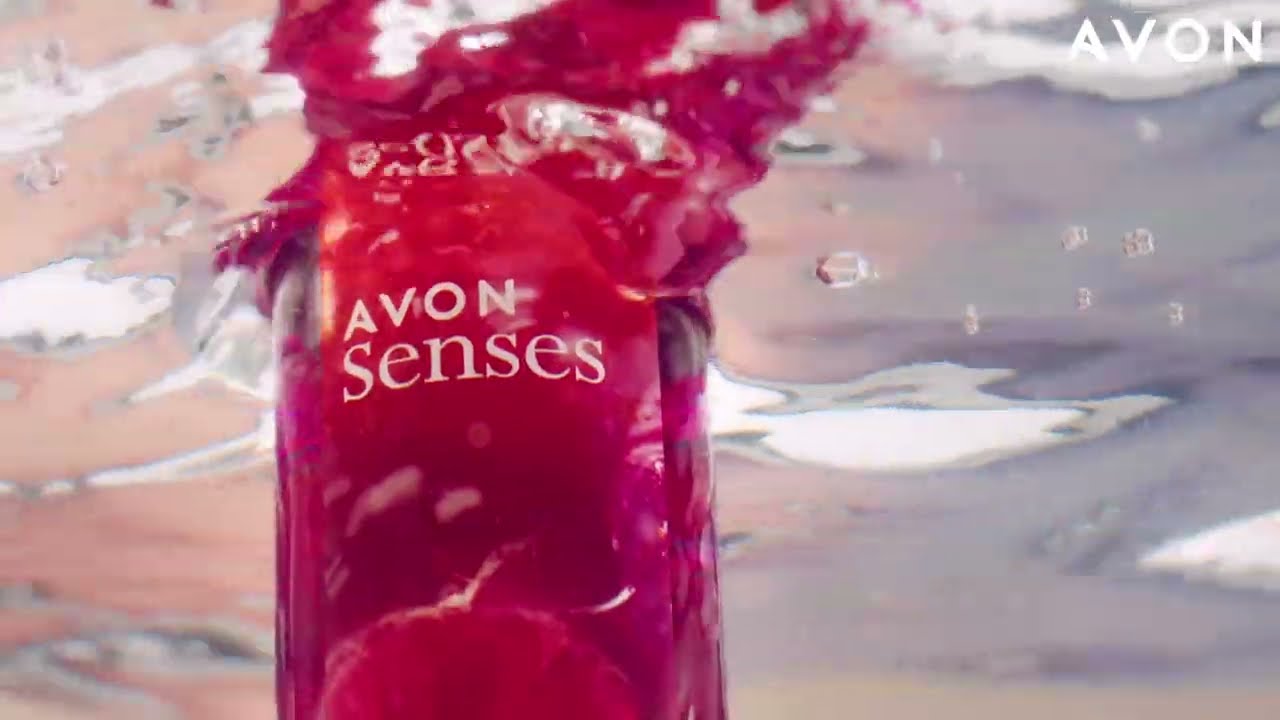 AVON Senses RASPBERRY DELIGHT تجربة حسية جديدة - YouTube
