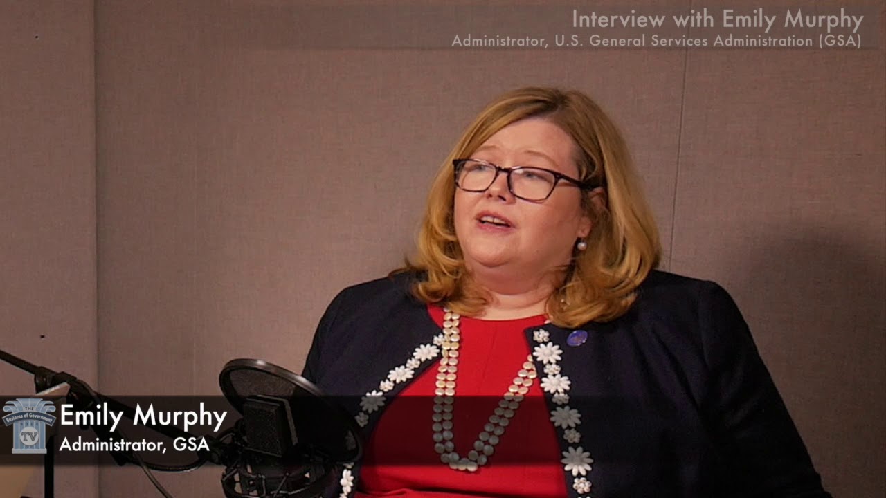 Business of Government Hour-TV Interview with Emily Murphy, GSA ...