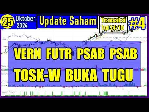 25/10/2024 Update Saham VERN TOSK-W FUTR PSAB PSAB BUKA TUGU - YouTube