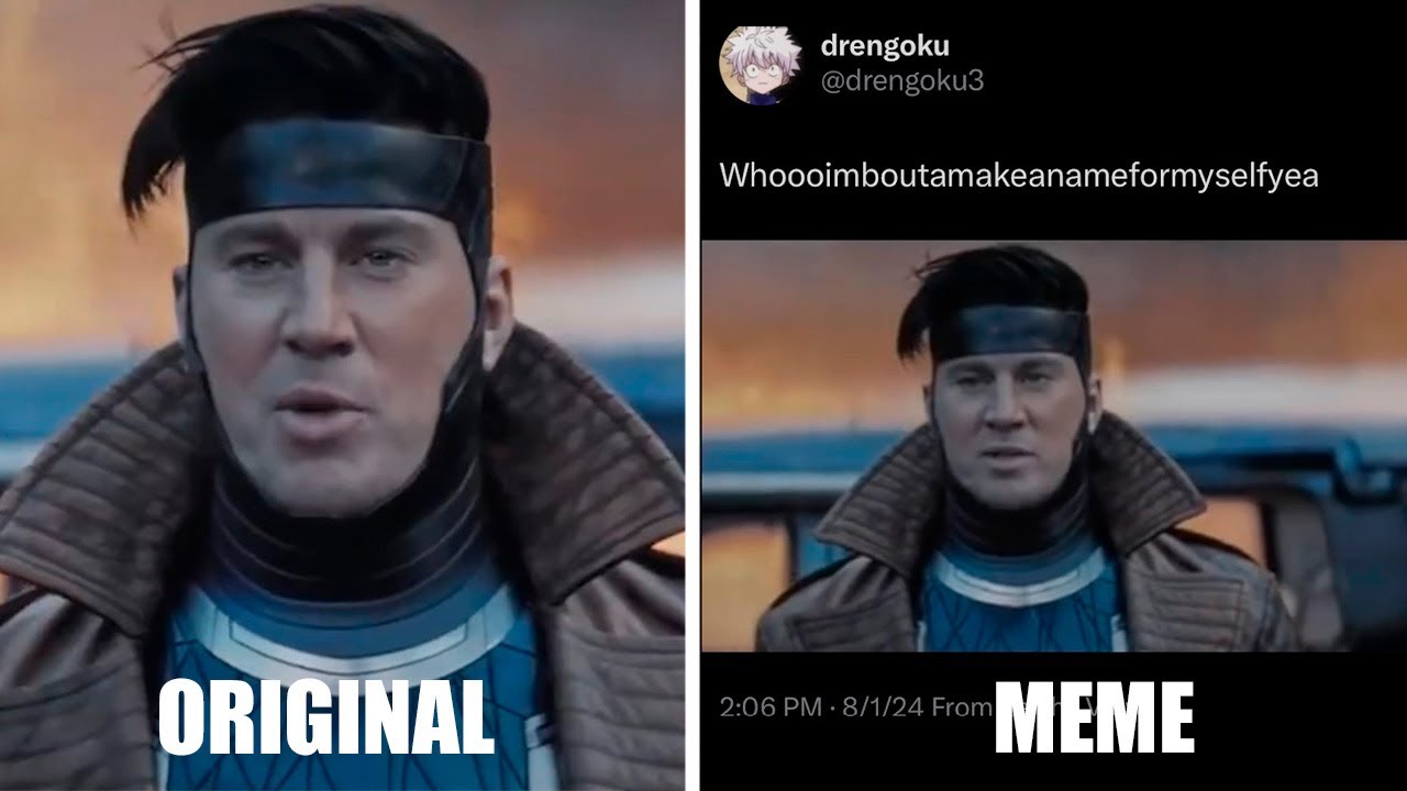 Gambit's Cajun Accent Meme | I m about to make a name for myself here ...