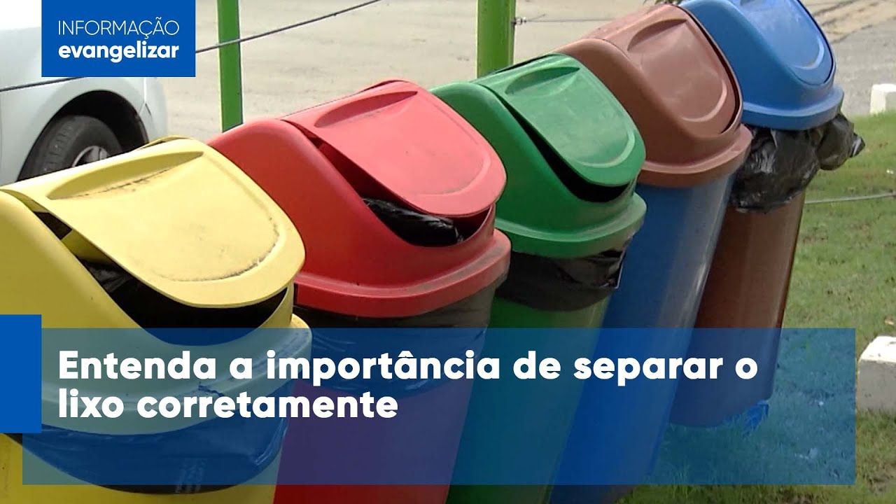 Entenda a importância de separar o lixo corretamente - YouTube