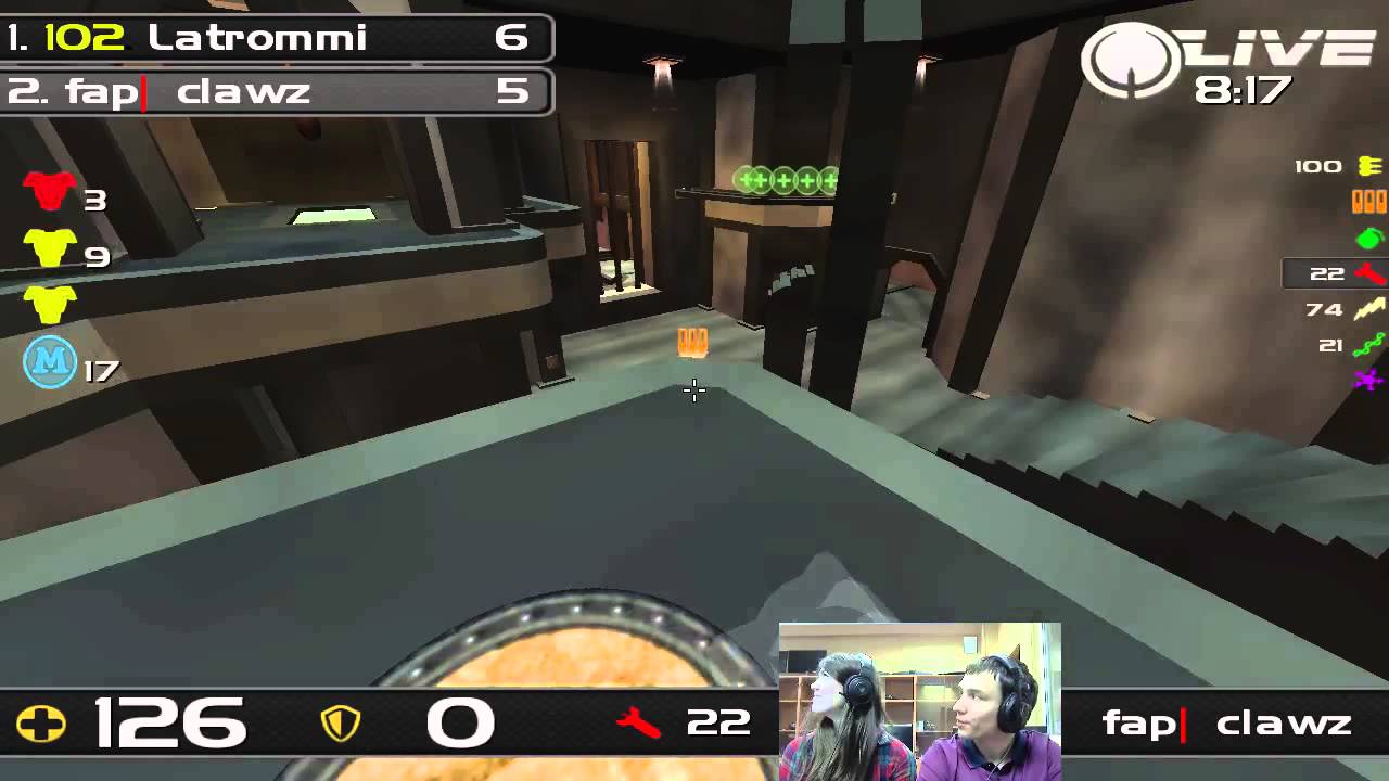 QUAKE LAN PARTY CUP #19 Latrommi vs Clawz - YouTube