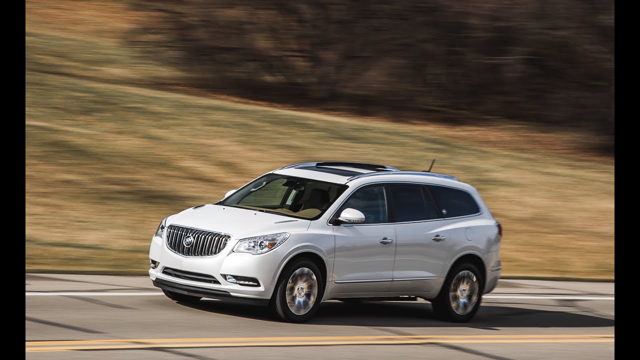 2016 Buick Enclave AWD : Mid-Size Luxury Crossover SUV - YouTube