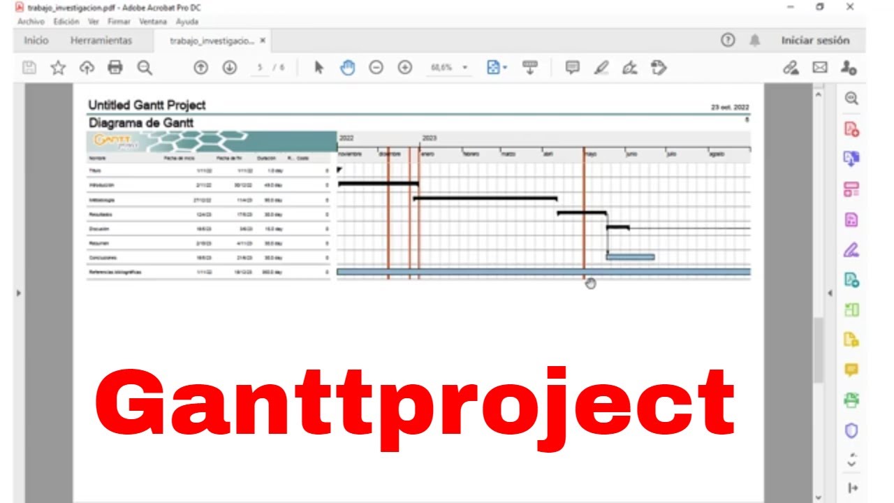 🔵 Ganttproject 👉 Artículo científico - YouTube
