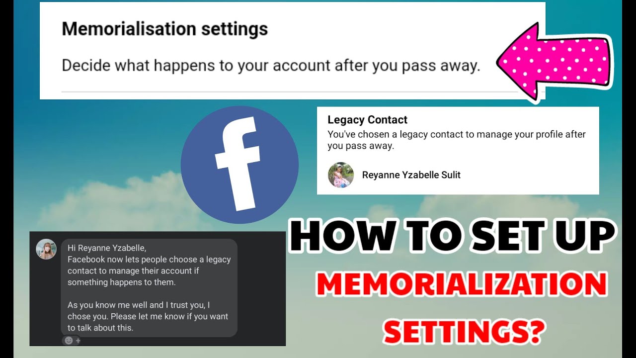 HOW TO SET UP MEMORIALIZATION SETTINGS ON FACEBOOK 2021 - YouTube