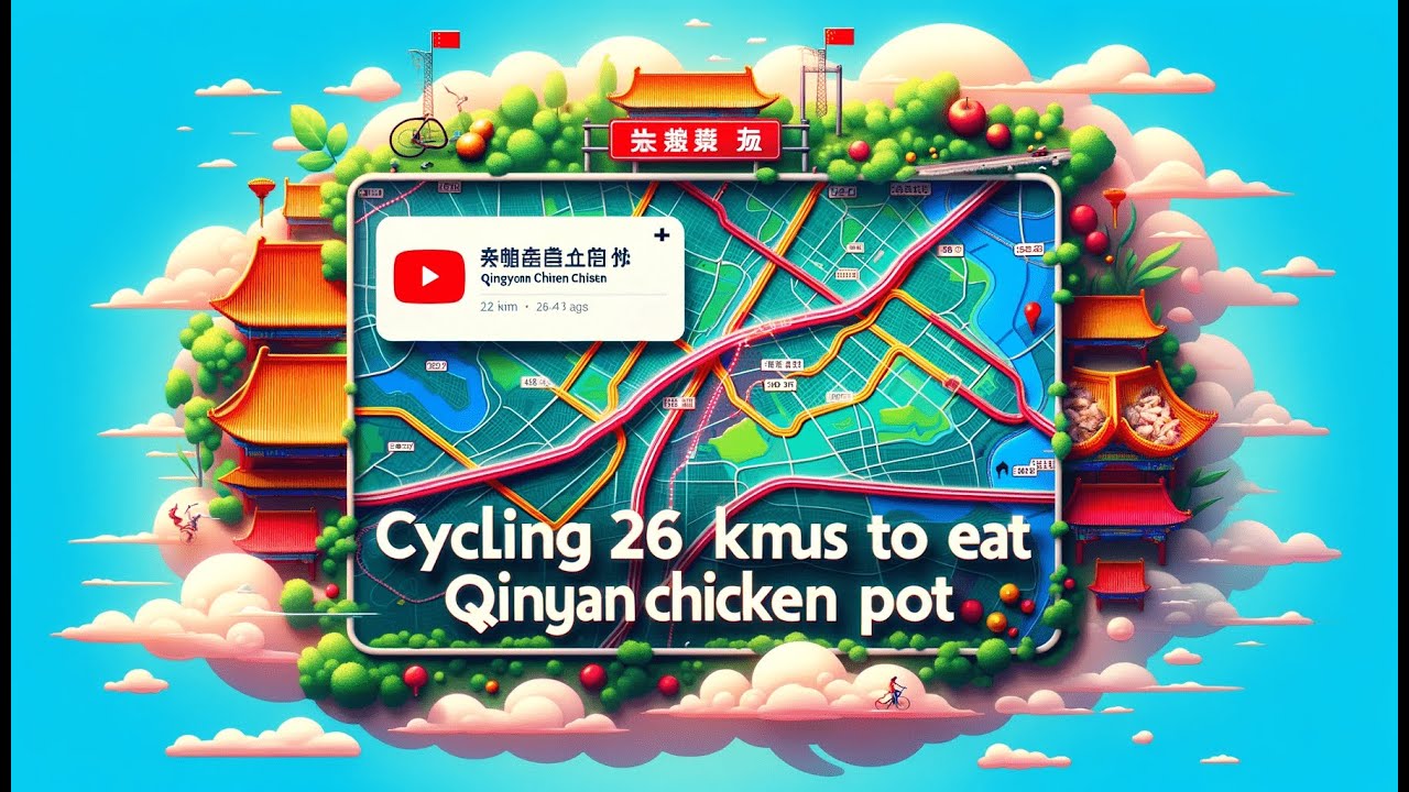 为了吃清远鸡煲骑行 26 公里 Cycling 26 km just to eat Qingyuan Chicken Pot - YouTube