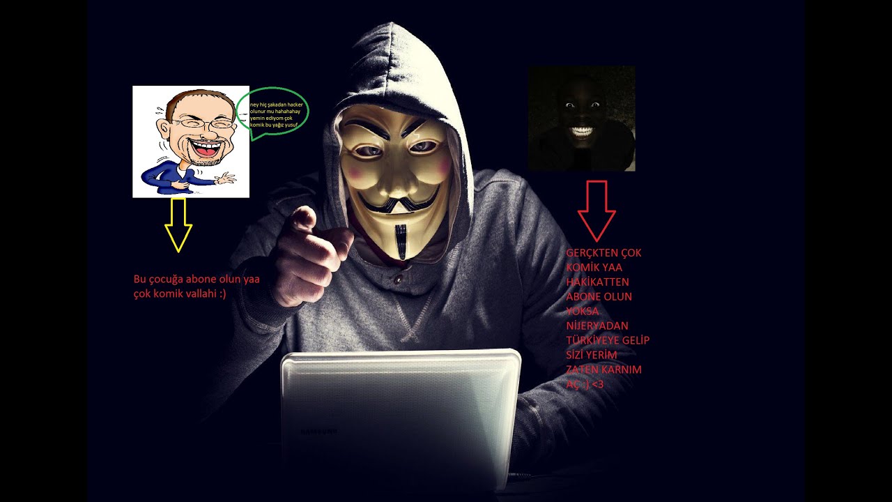 Hacker prank simulator (ARTIK SİZ BİR HACKERSİNİZ) - YouTube