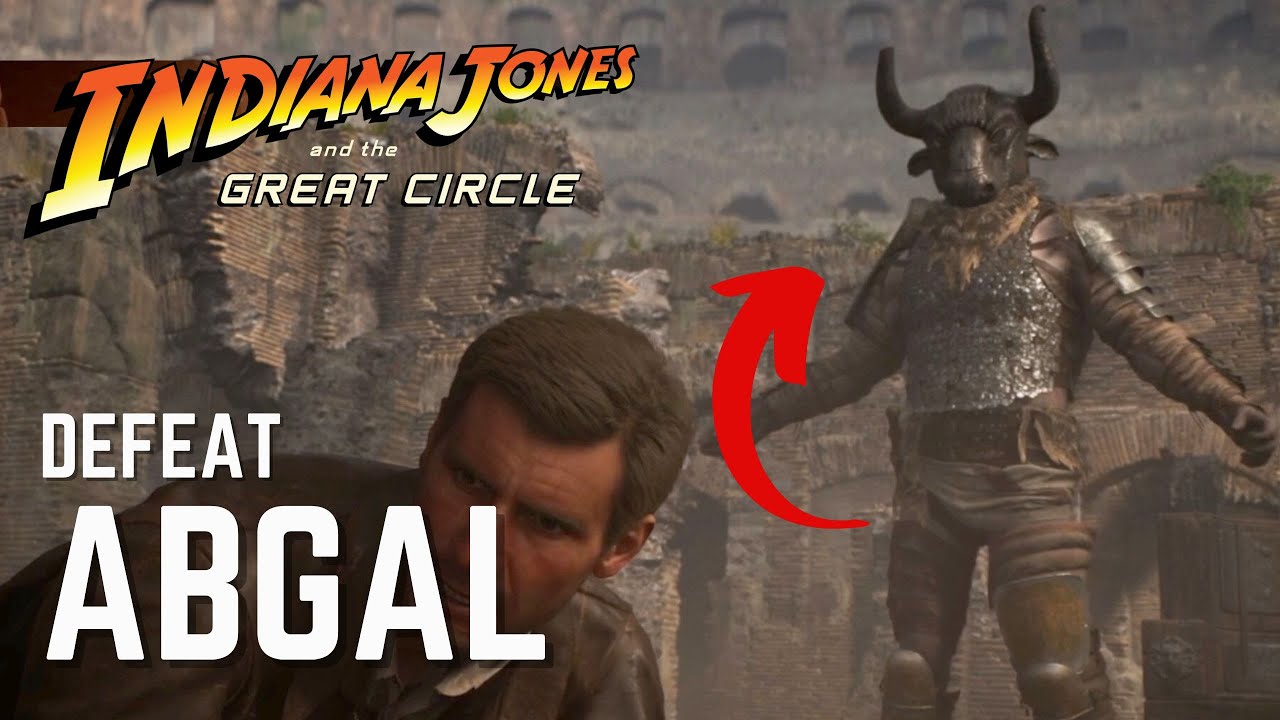 Abgal Fight [EASY WAY] - Indiana Jones and the Great Circle - YouTube