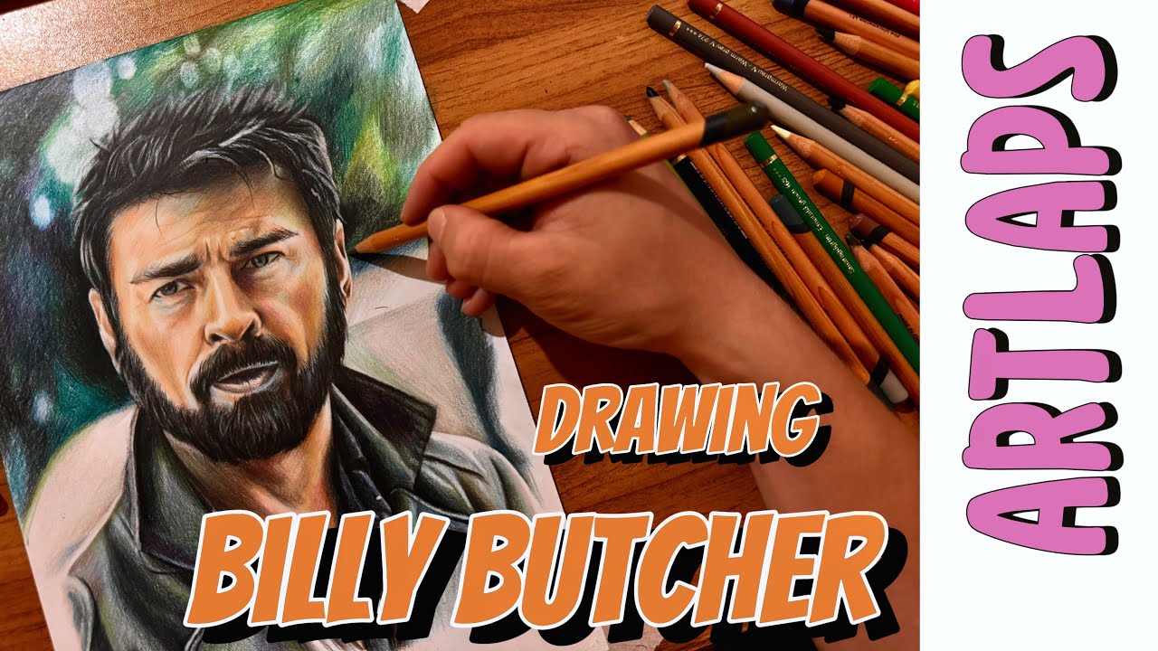 Drawing Billy Butcher | THE BOYS - YouTube